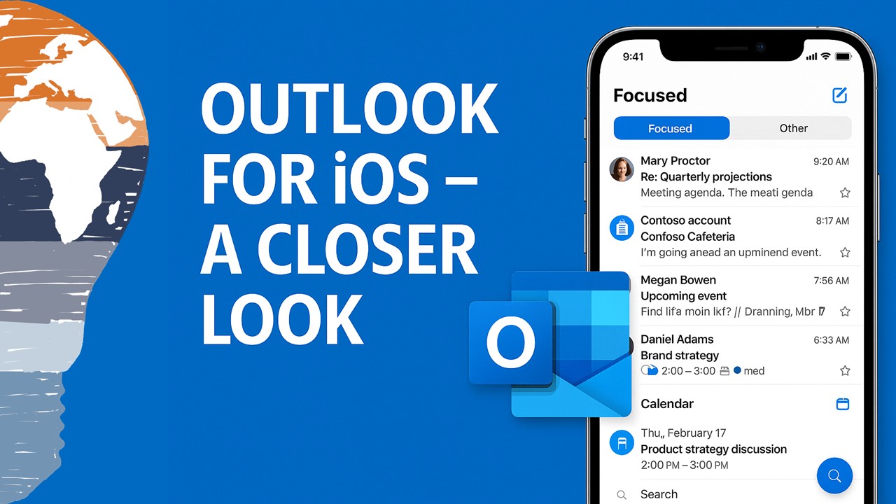Outlook for iOS - A Closer Look On The App - Mr. Microsoft's thoughts